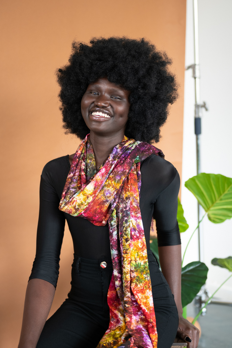 Starburst Agate Stone Scarf – RefuSHE