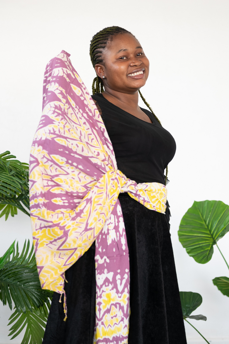 Fartun Plum Quartz Scarf – RefuSHE