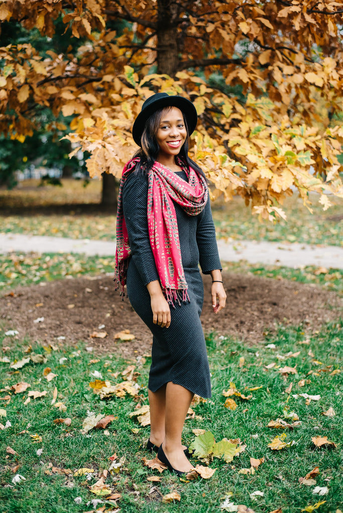 Angie Hot Pink & Charcoal – RefuSHE